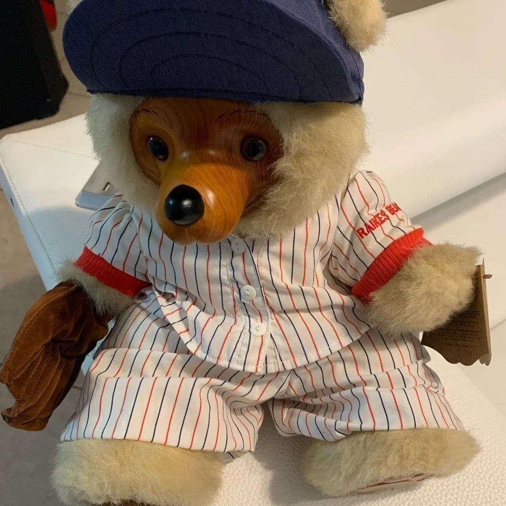 robert raikes | Toys | Red And White Baseball Stuffed Animal Toy | Poshmark